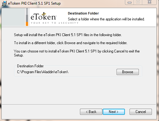 How to Install Aladin USB Token Driver