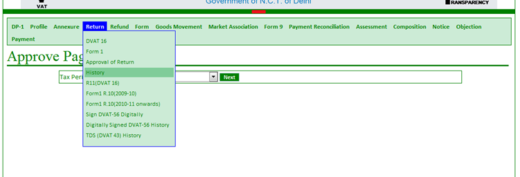 How to digitally sign the DVAT Return