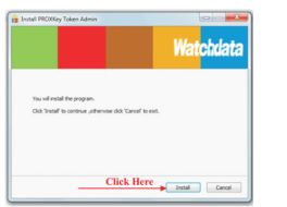 PROXKEY USB token driver.